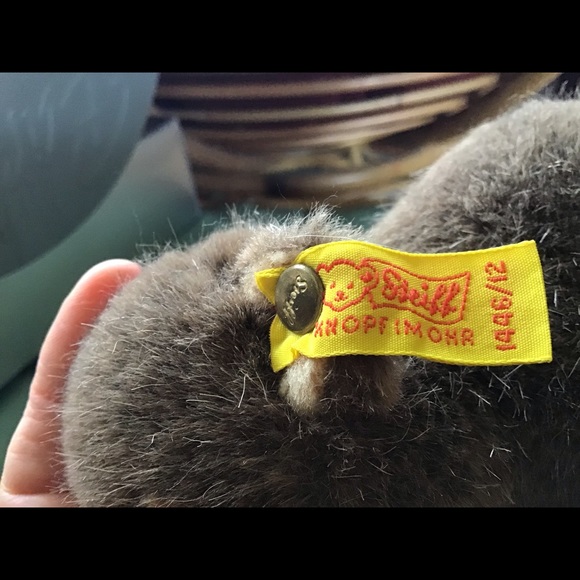 steiff | Other | Steiff Browny 985 144612ear Cloth Tags Euc | Poshmark
